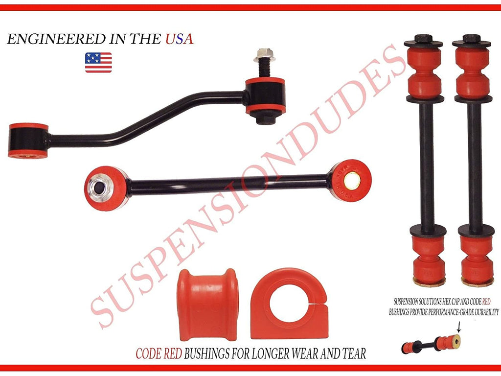 Ram 1500 Sway Bar Links 2-PC Front Sway Bar Bushing Set For Dodge ...